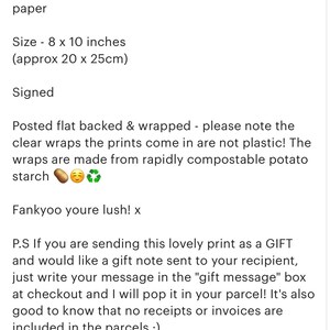 Fing Signed Print by Zeppelinmoon - Etsy