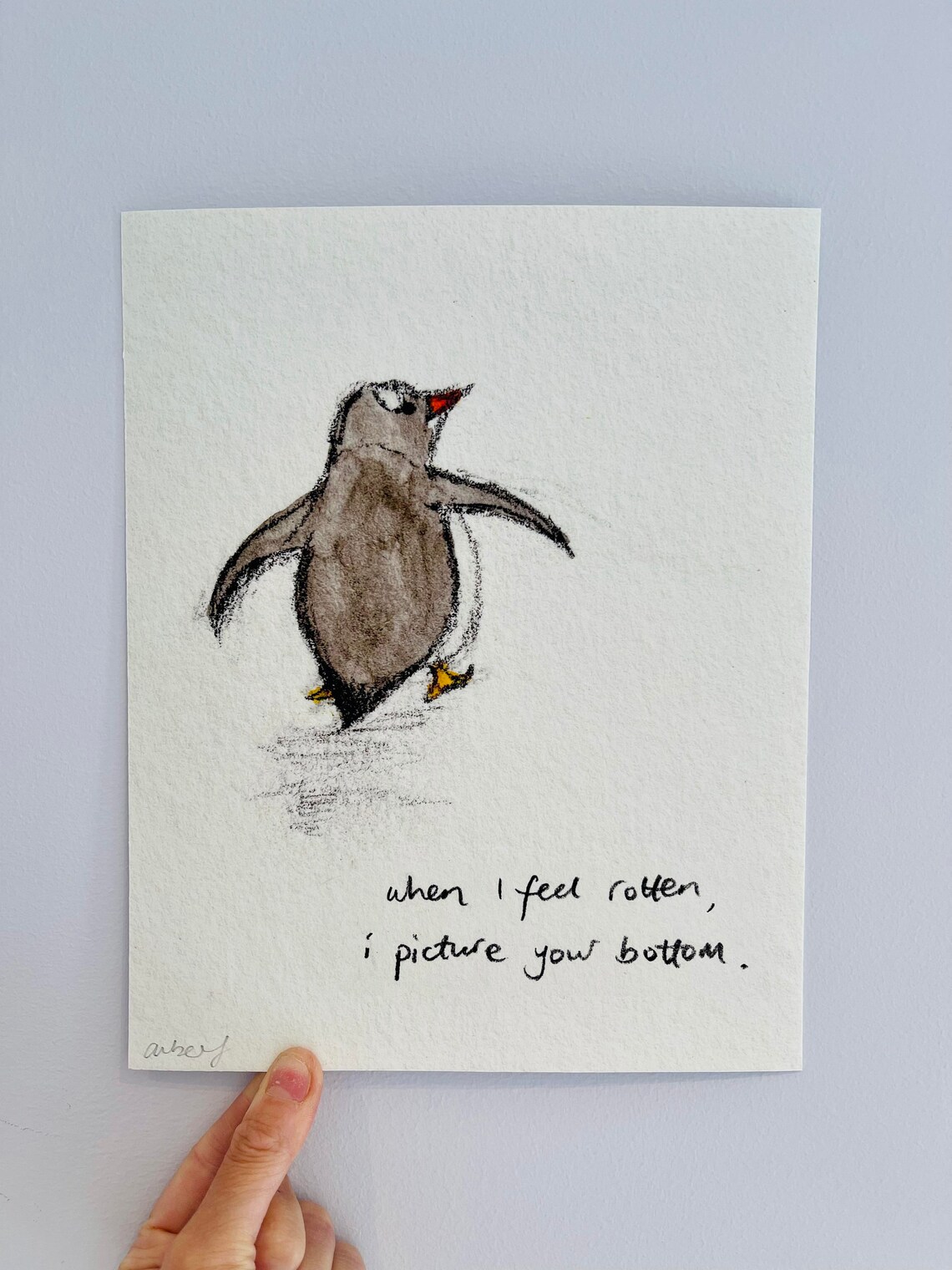 Bottom Signed Print by Zeppelinmoon - Etsy