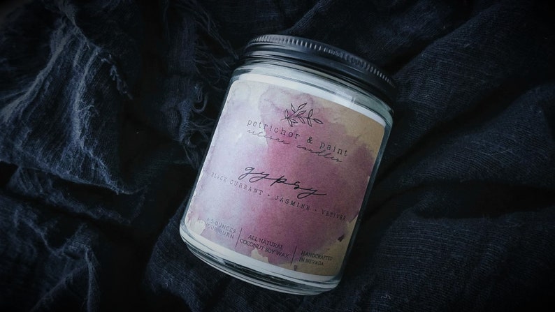 Gypsy Candle | Original Candle Collection | Wooden Wick | Coconut Soy ...