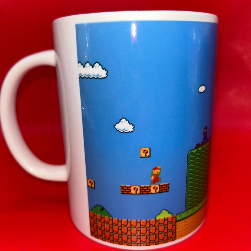 Mario and Luigi Mugs - Etsy