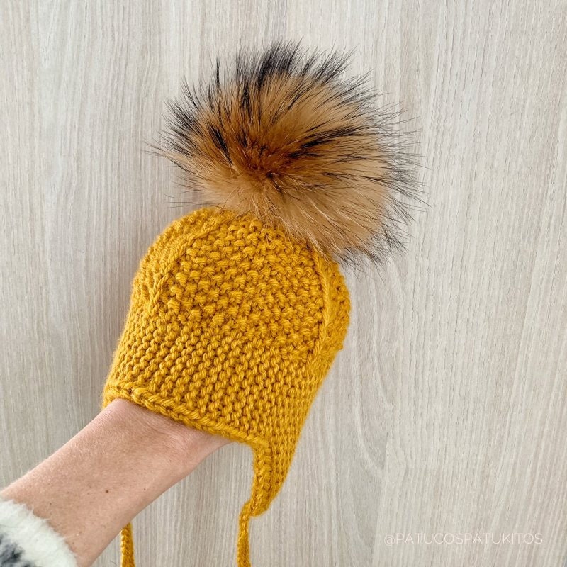 Spanish PDF Pattern Knitted Hat - Etsy
