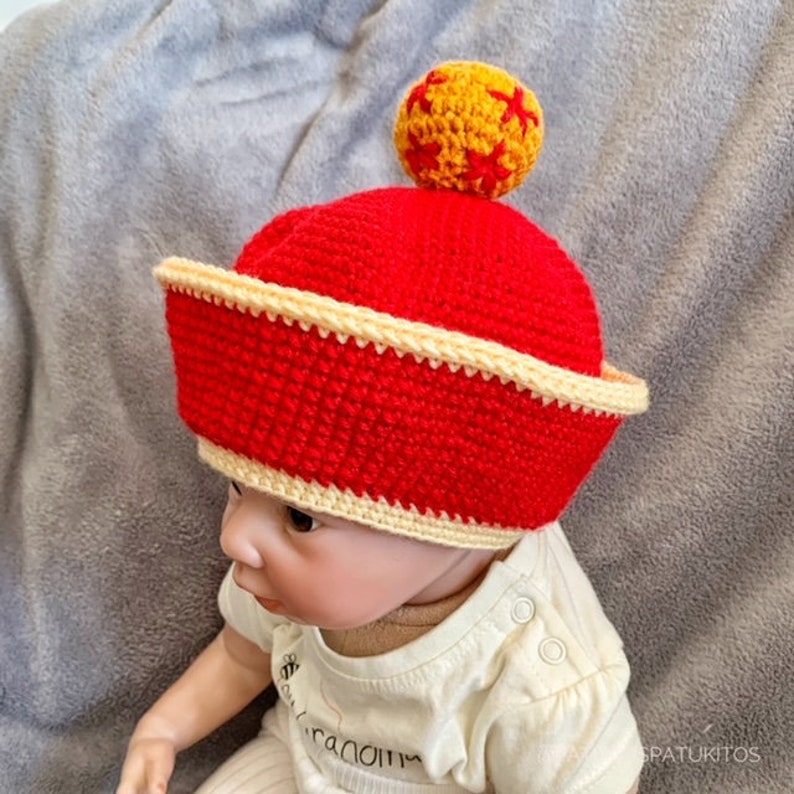 Spanish Pattern Gohan Hat. Crochet You Favorite Gohan Hat for Babies - Etsy