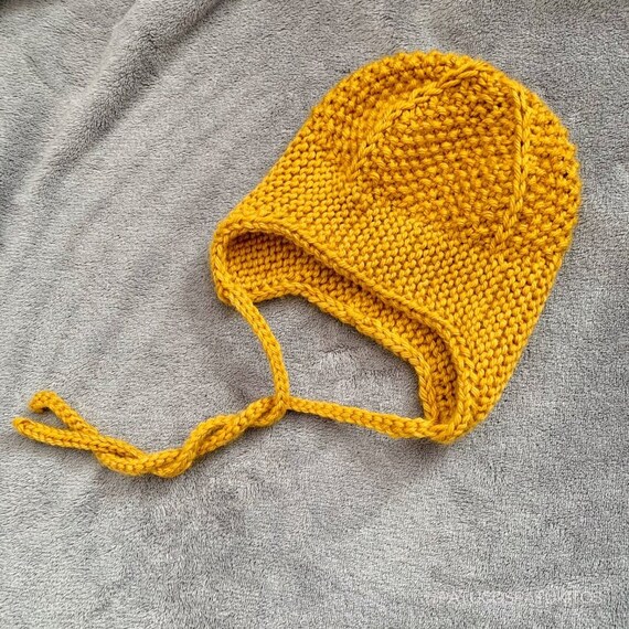 Spanish PDF Pattern Knitted Hat | Etsy