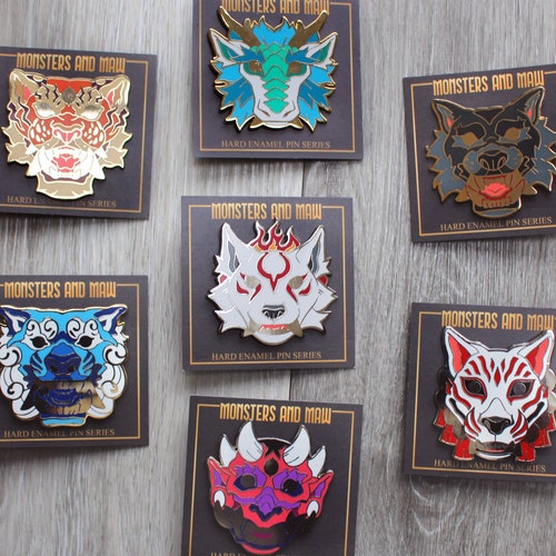 We're Werewolves Not Swearwolves Pin | Etsy