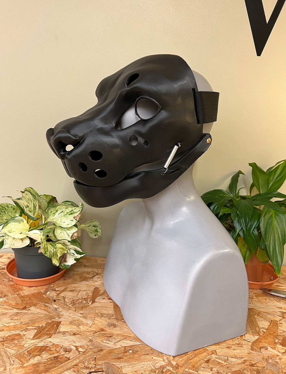 3D Printed Realistic Big Cat Fursuit Base - Etsy