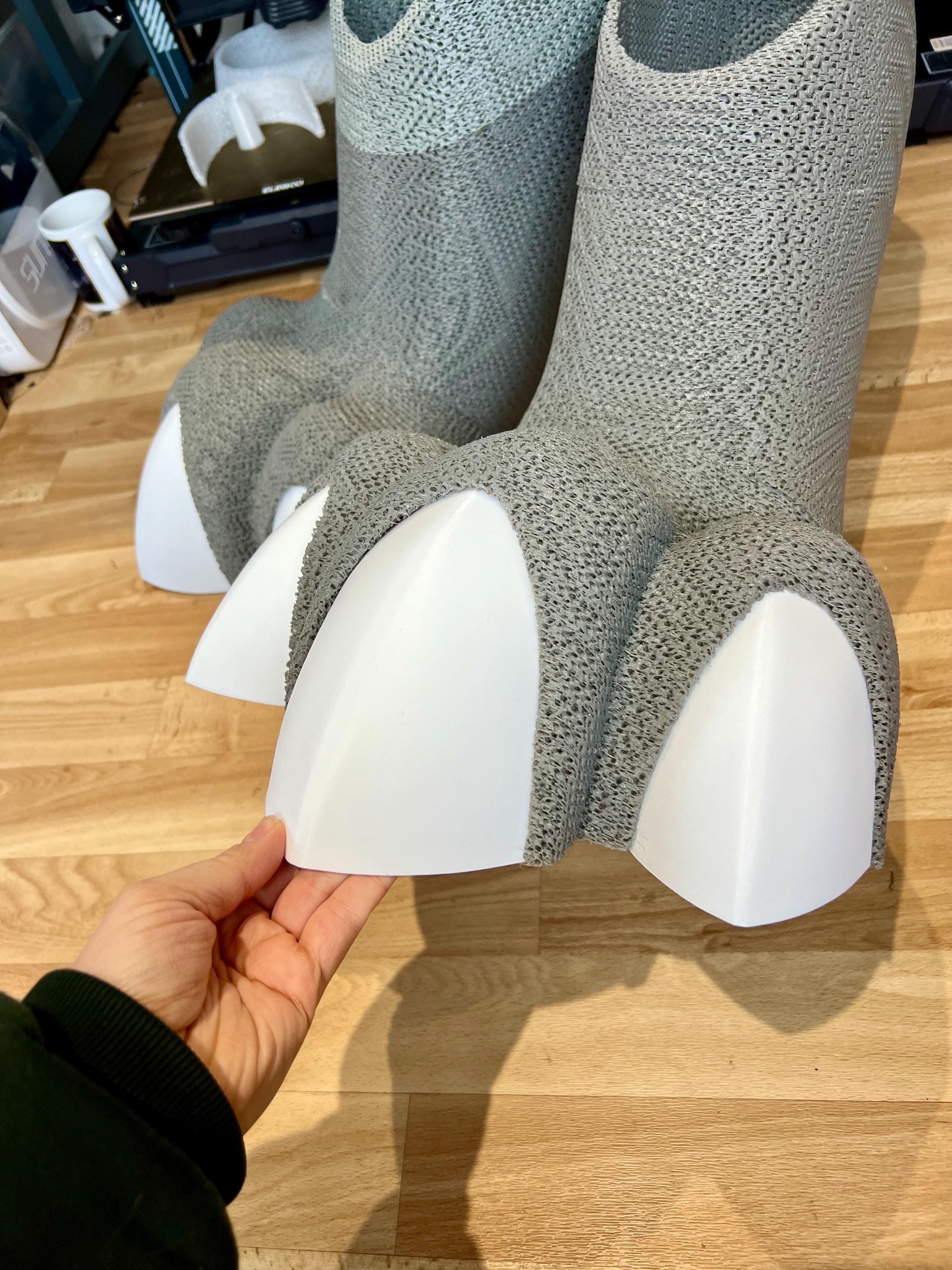 TPU Flexible Digitigrade Fursuit Dragon Feet Paw Boots - Etsy