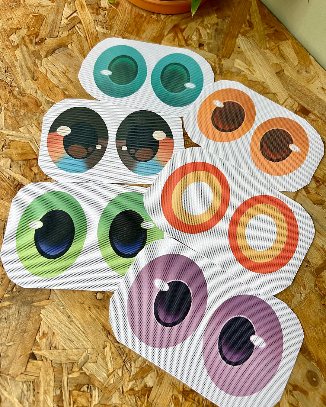 Fursuit Sublimation Printed Mesh Eyes - Etsy