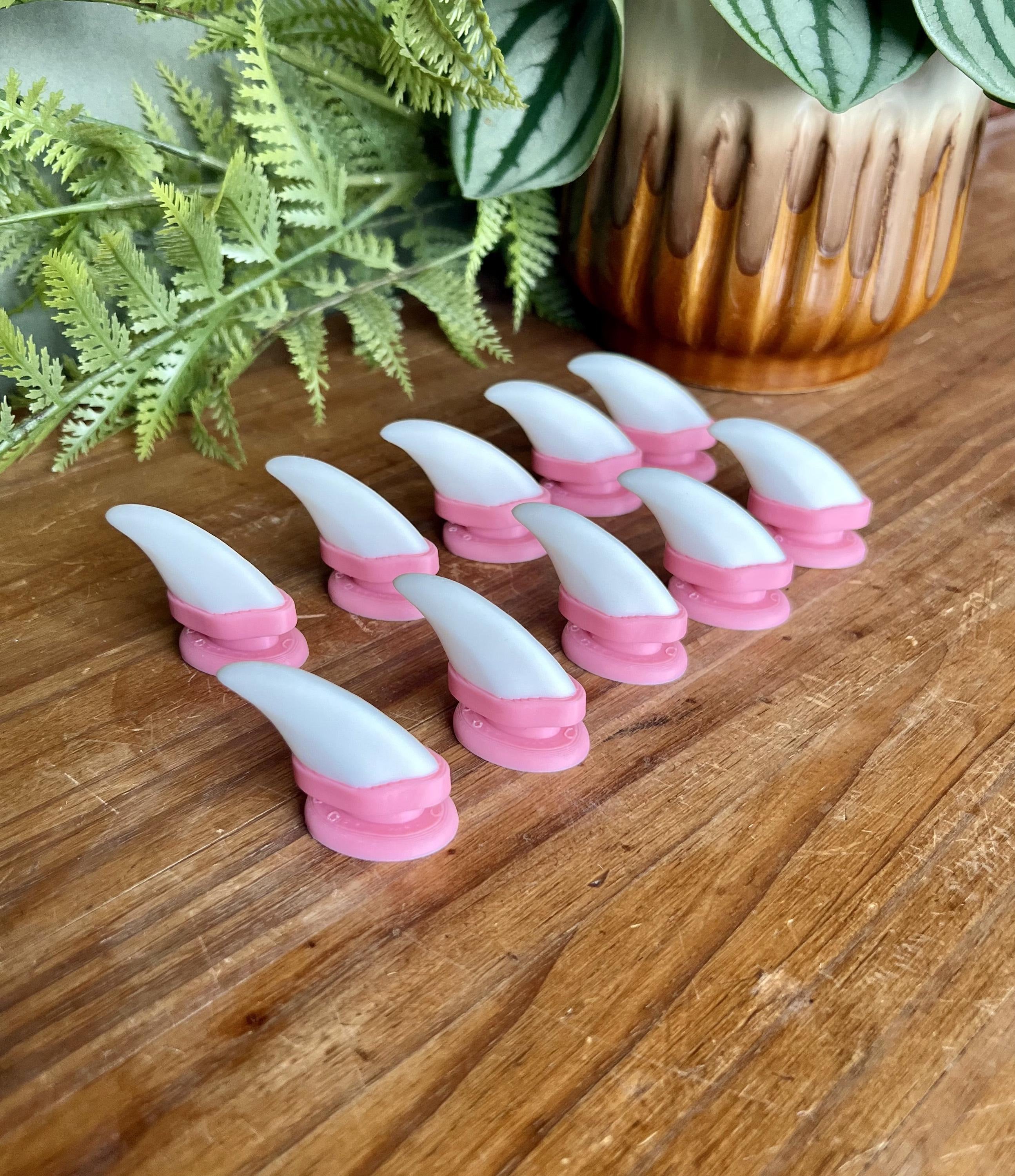 Fursuit 3D Printed Claws With Cuticle - Etsy
