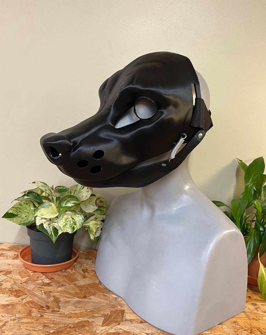 3D Printed Realistic Canine Fursuit Base With Kit Options - Etsy