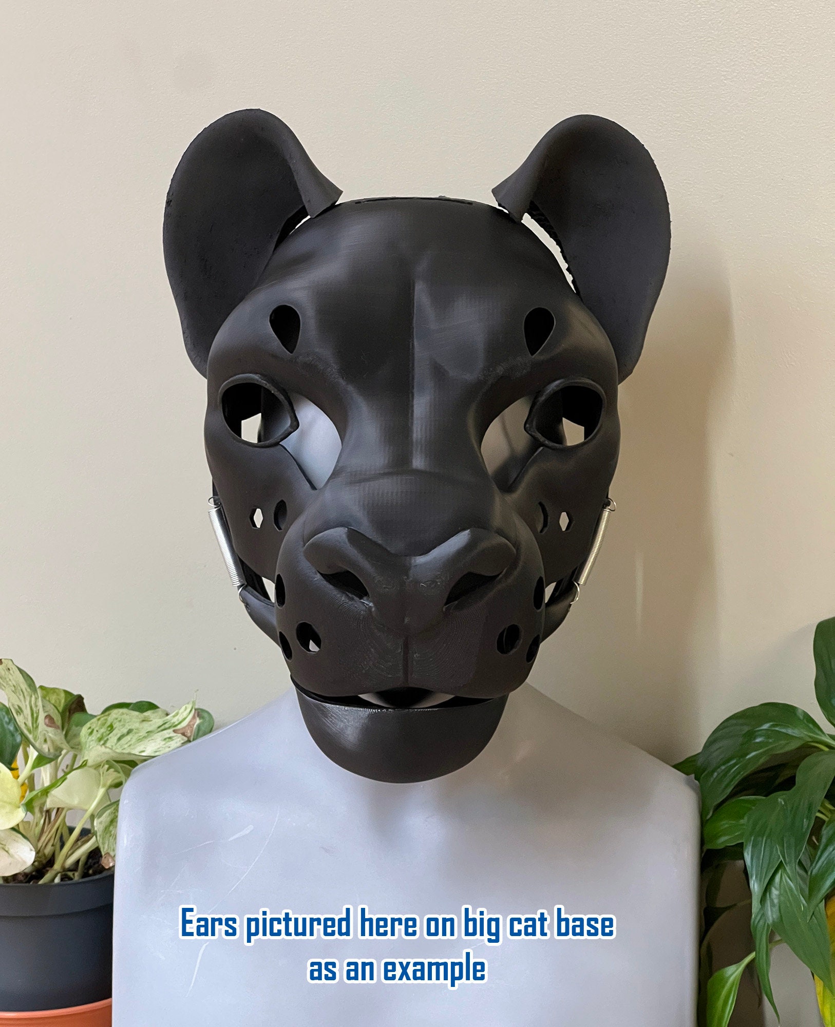 3D Printed Realistic Big Cat Fursuit Base - Etsy