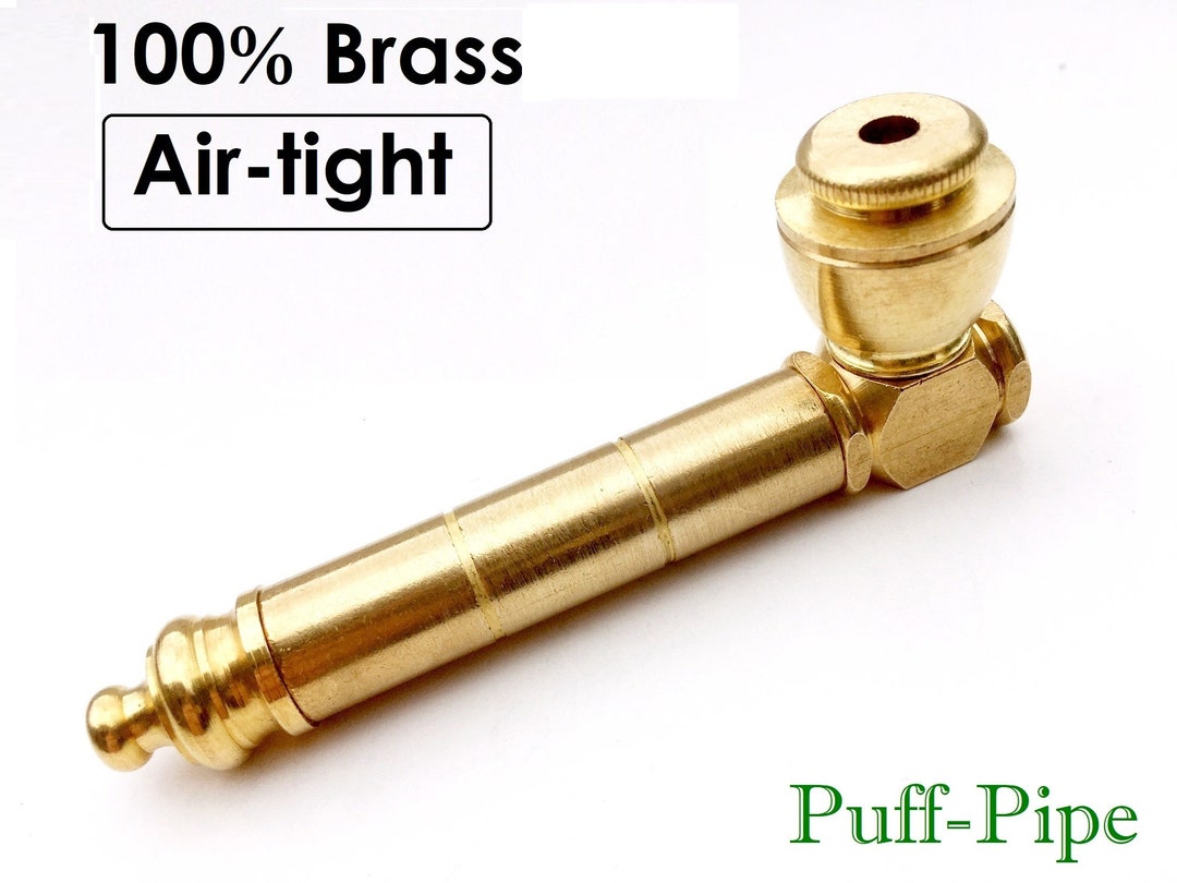 Brass Smoking Pipe,wood Pipe,tobacco Pipe,metal Smoking Pipe,smoking ...