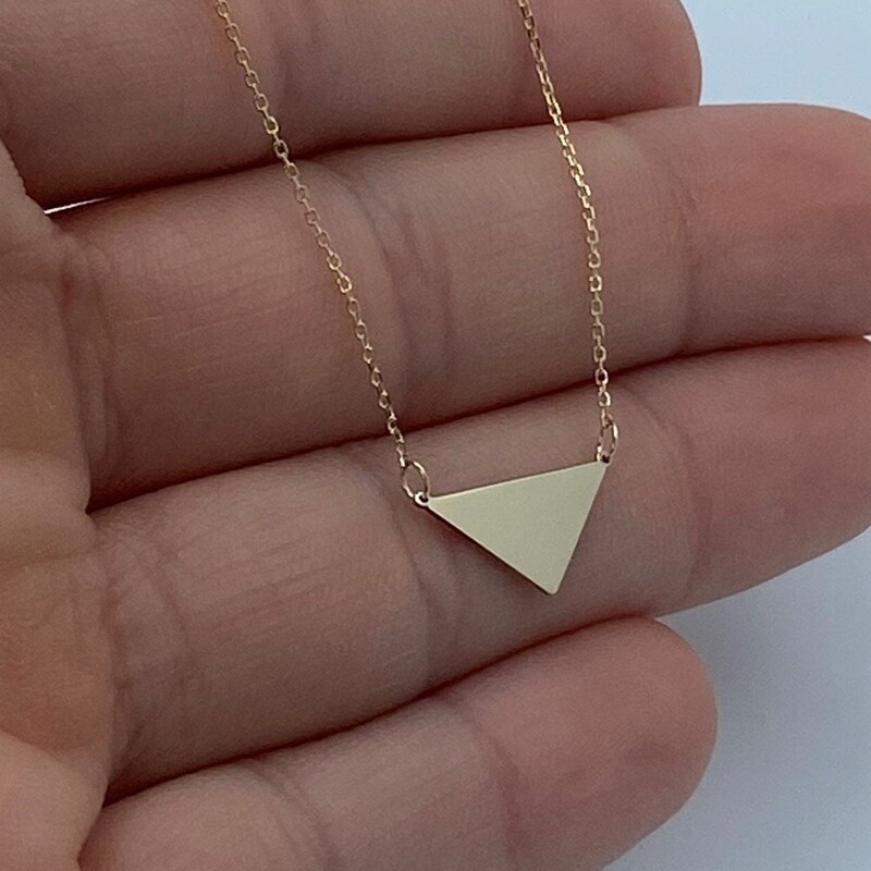 Triangles Necklace - Etsy
