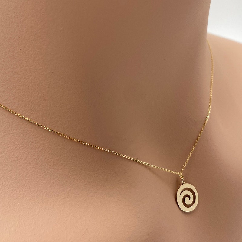 Spiral Necklace - Etsy