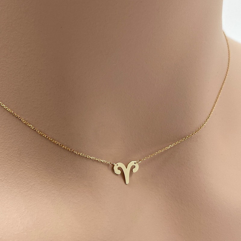 Aries Necklace - Etsy