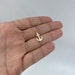 Real 14k Solid Gold Minimal Anchor Necklace Dainty Gold - Etsy