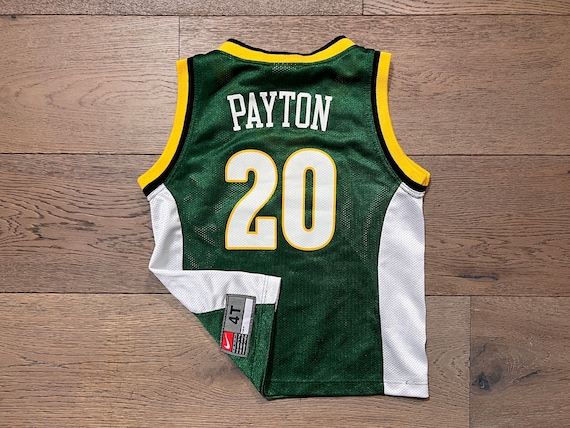 RARE Vintage GARY PAYTON #20 Seattle Super Sonics Nik… - Gem