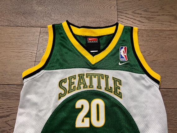 RARE Vintage GARY PAYTON #20 Seattle Super Sonics Nik… - Gem