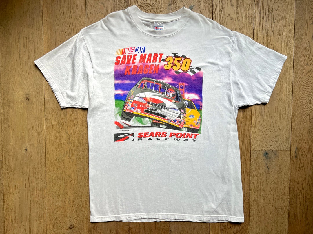 Speedway Motorsports Mens Save Mart Kragen 350 Shirt NASCAR - Etsy
