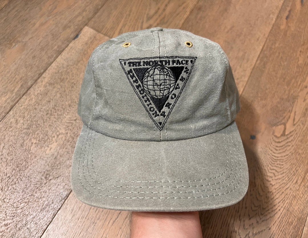 Rare VTG the North Face Expedition Proven Leather Strap Baseball Hat ...