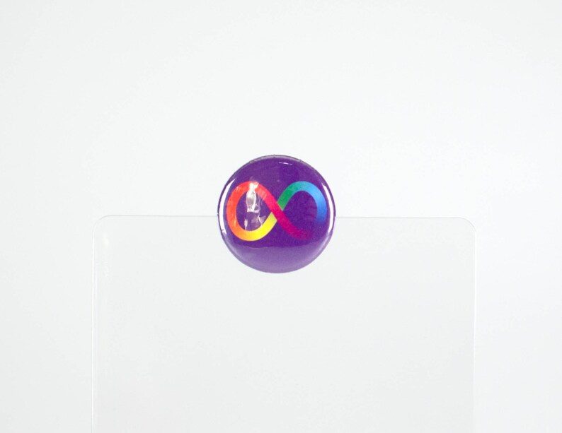 Autistic - Infinity - Neurofabulous Mini Pin Badge - Etsy UK