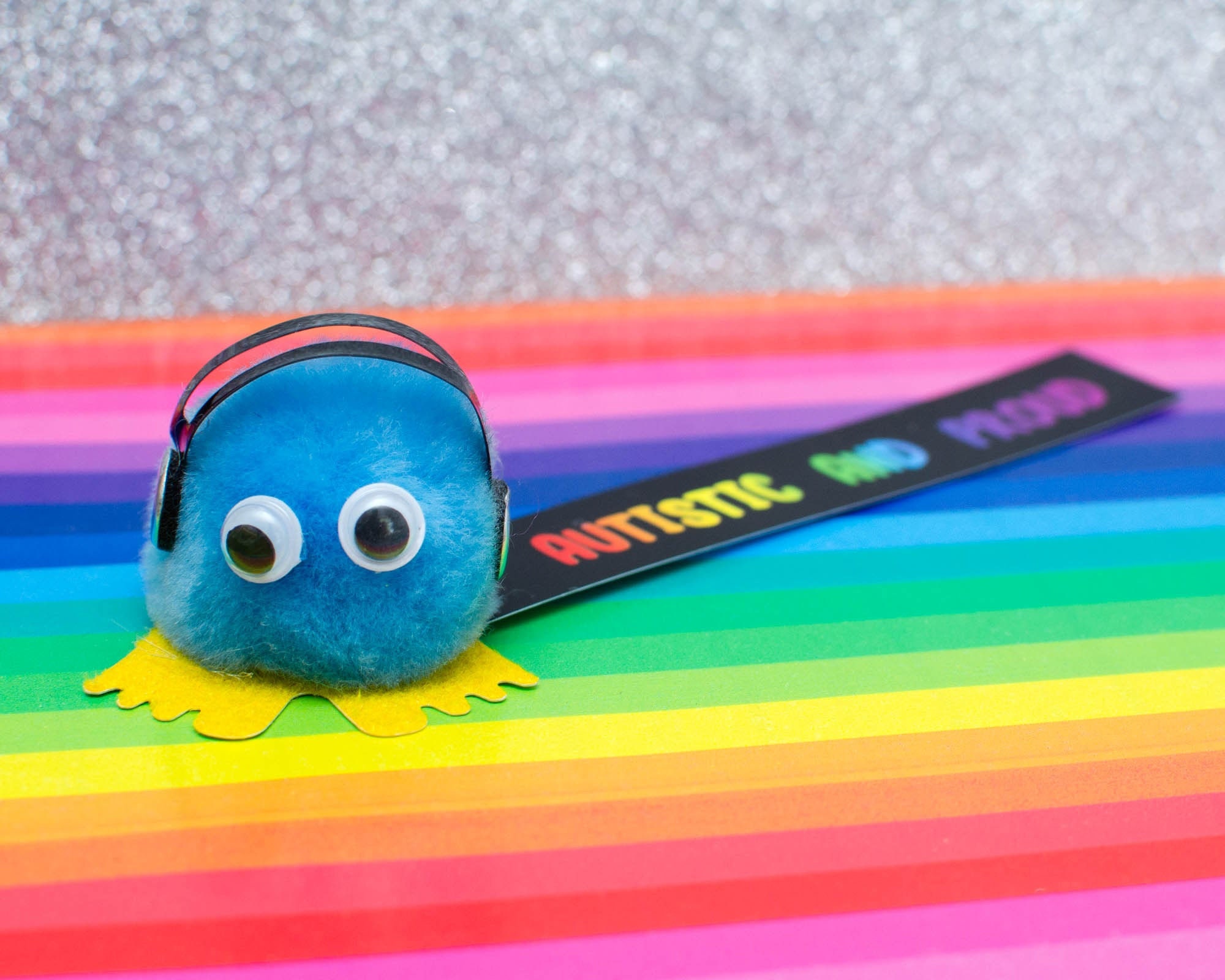 BLUE Autistic and Proud Novelty Bug | Etsy