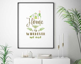 We are home | Etsy