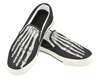 Skeleton Shoes - Etsy