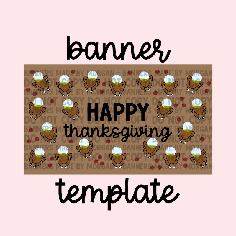 Thanksgiving Banner - Etsy