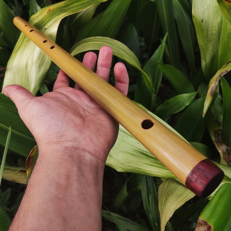 Bamboo Flute - Etsy