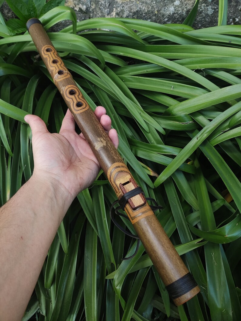 Bamboo Native American Style Flute in the Key of F4 Suitable - Etsy