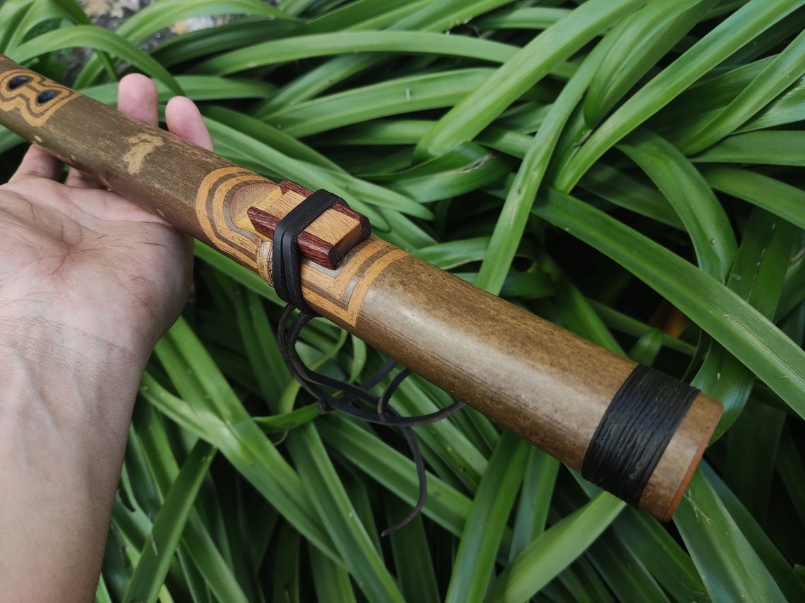 Bamboo Native American Style Flute in the Key of F and F# Suitable for ...