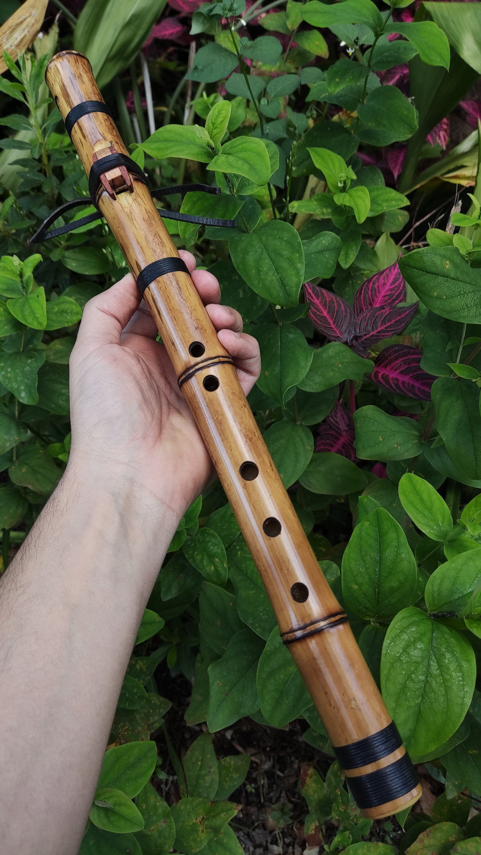 Side Blown Ethnic Native American Style Bamboo Flute in the - Etsy
