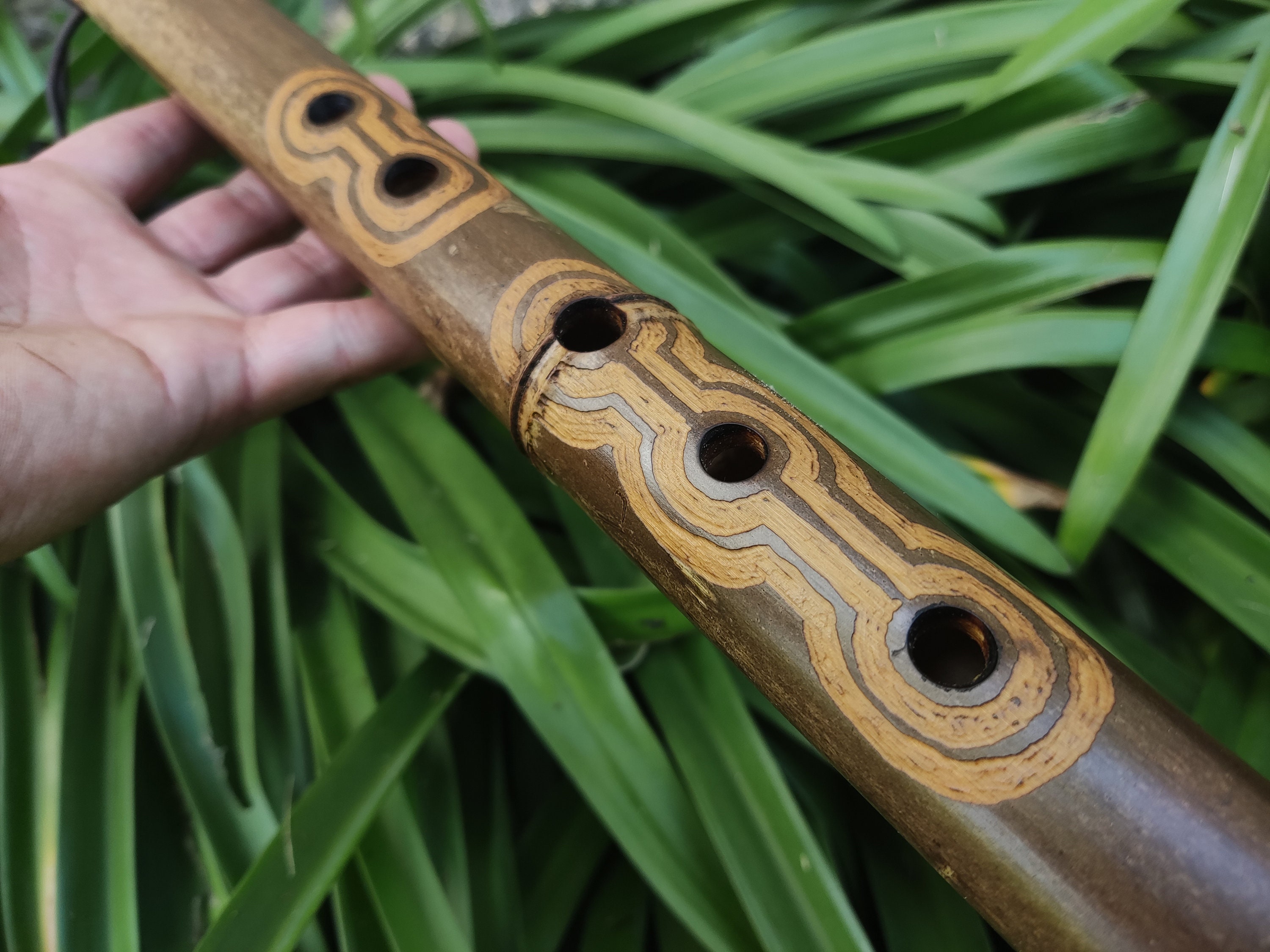 Bamboo Native American Style Flute in the Key of F4 Suitable - Etsy