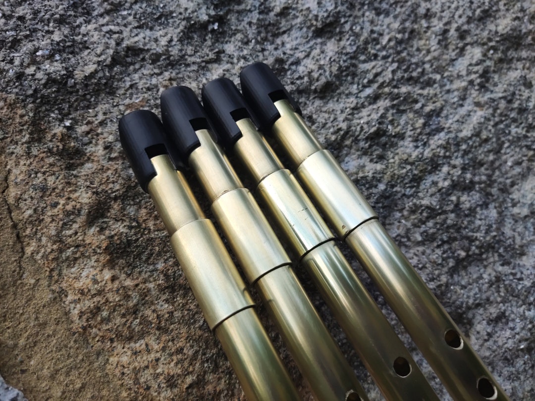 Tunable Whistle in High D | Handmade Penny Whistle Made of Brass ...