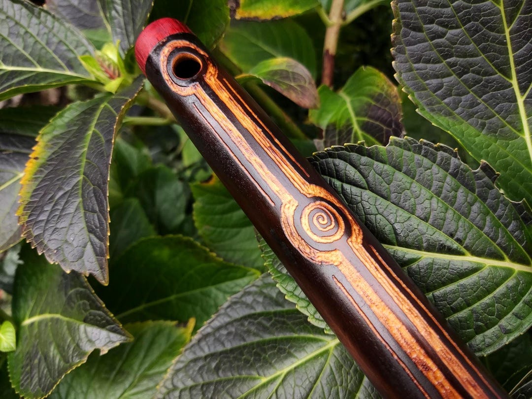 Harmonic Minor Flute Handmade Out of Bamboo With Carvings | Minor ...