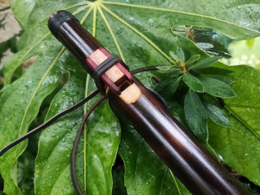 Ethnic Native American and Oriental Bamboo Flute in the Key of E4. NA ...