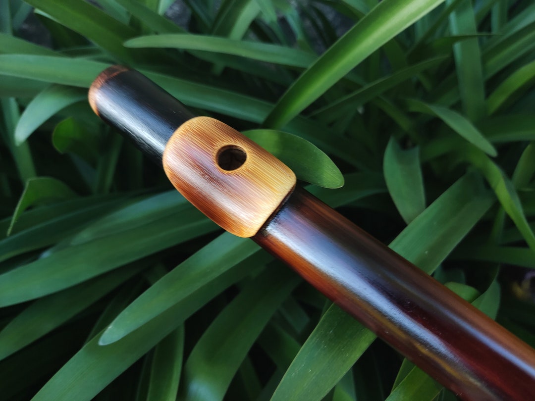Bamboo Flute in the Key of F Major Concert Tuned to A440. Handmade ...