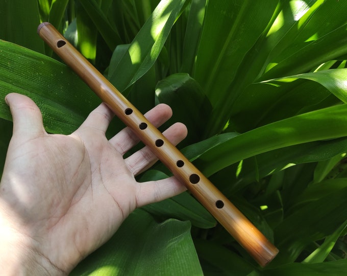 C Major Transverse Bamboo Flute. Soprano Fife in the Key of - Etsy