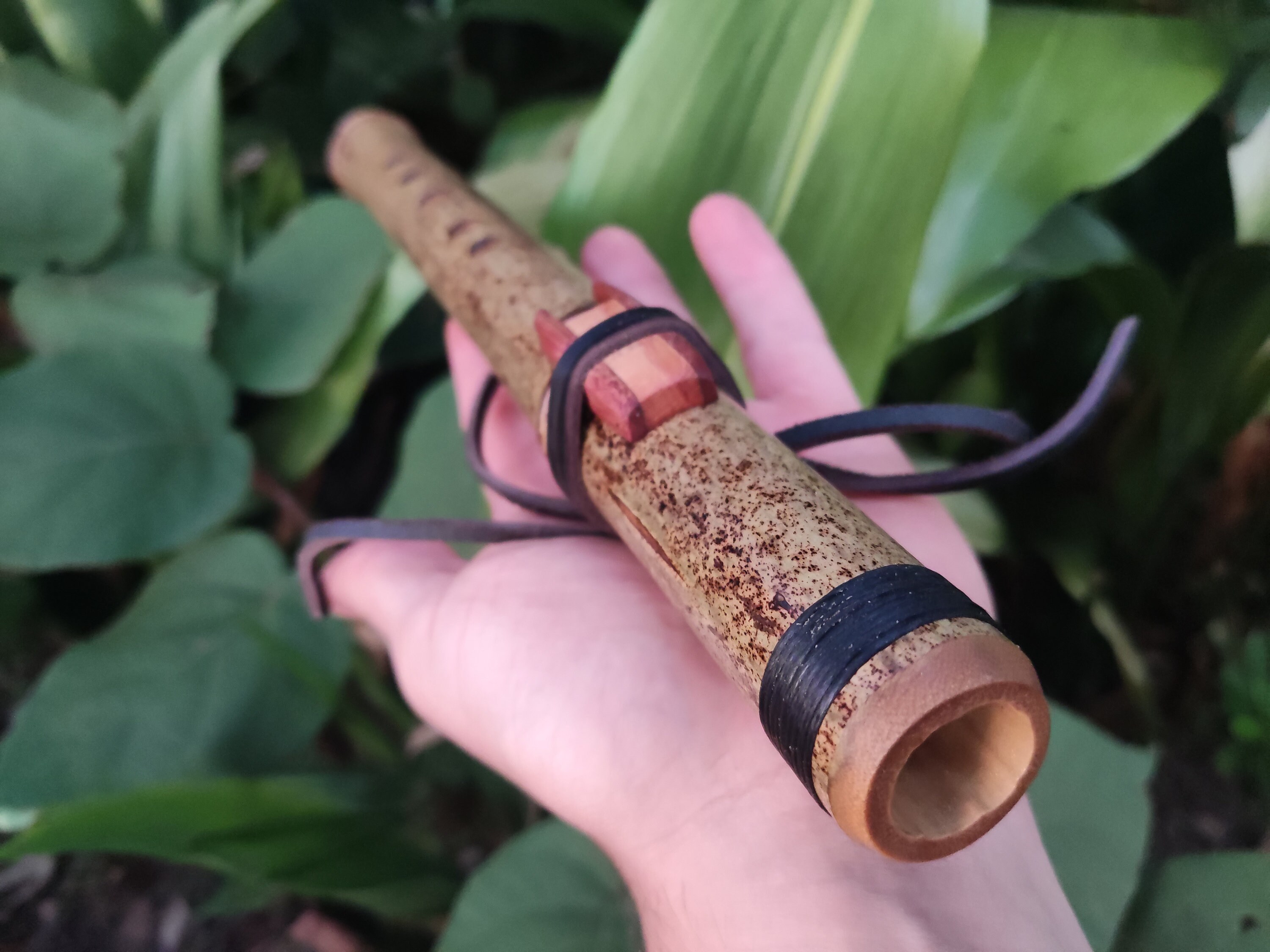 Ethnic Native American and Oriental Style Bamboo Flute in High - Etsy