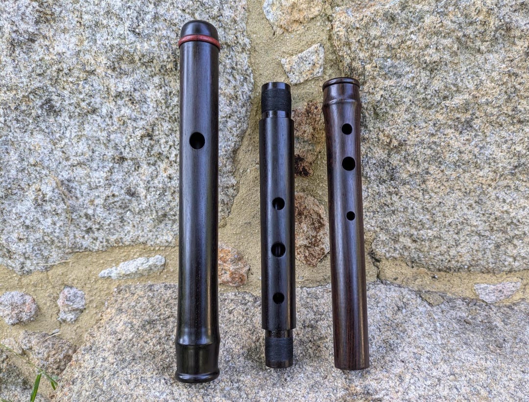Irish Flute Handmade in African Blackwood by Rui Gomes | Transverse ...