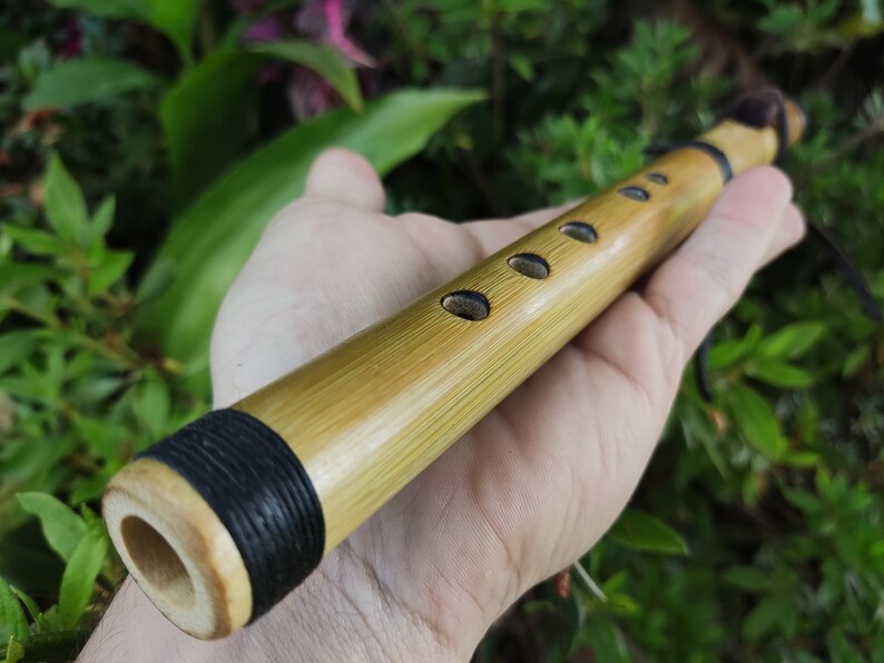 Bamboo Native American Style Flute in the Key of High E. - Etsy