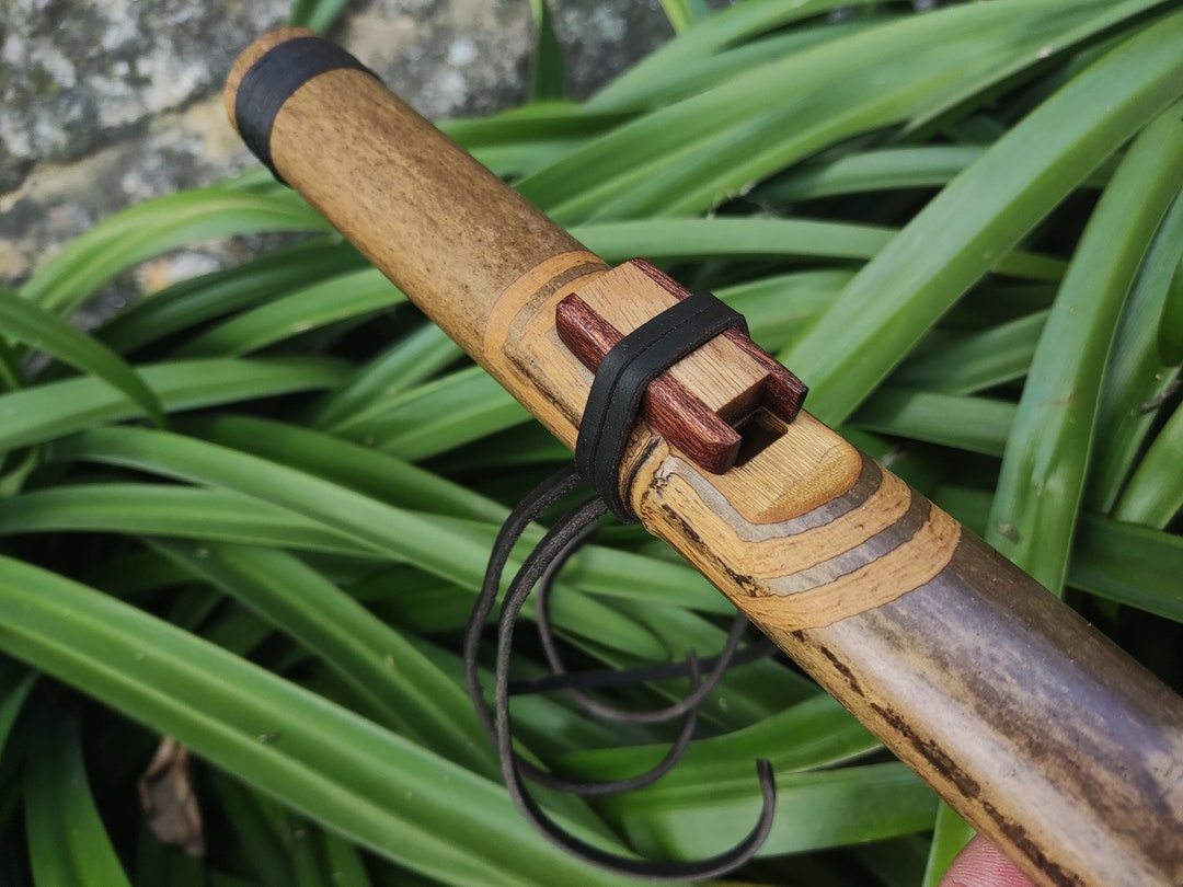 Bamboo Native American Style Flute in the Key of F and F# Suitable for ...