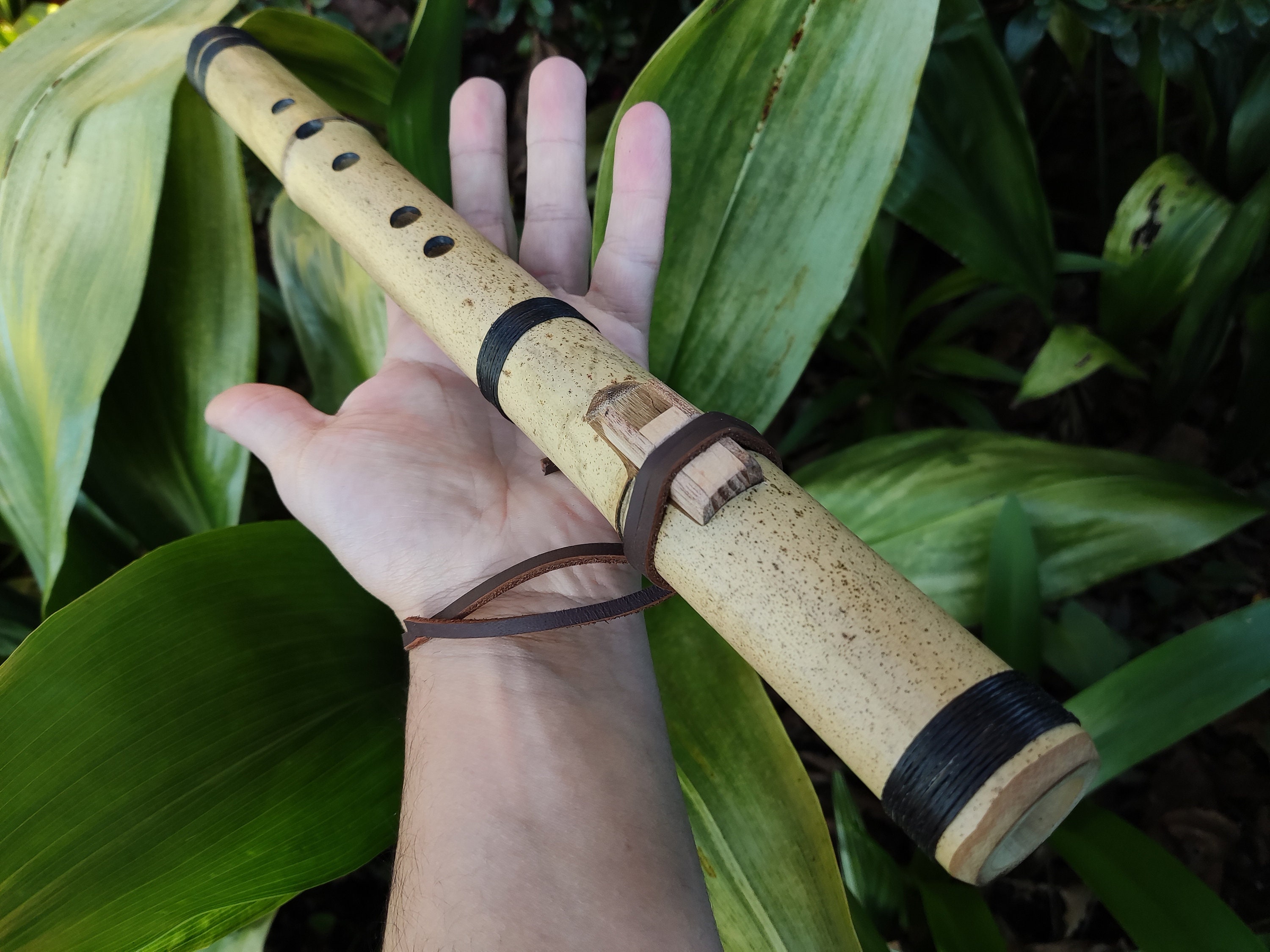 Flauta de bambú estilo nativo americano en clave de La 440Hz | Una ...