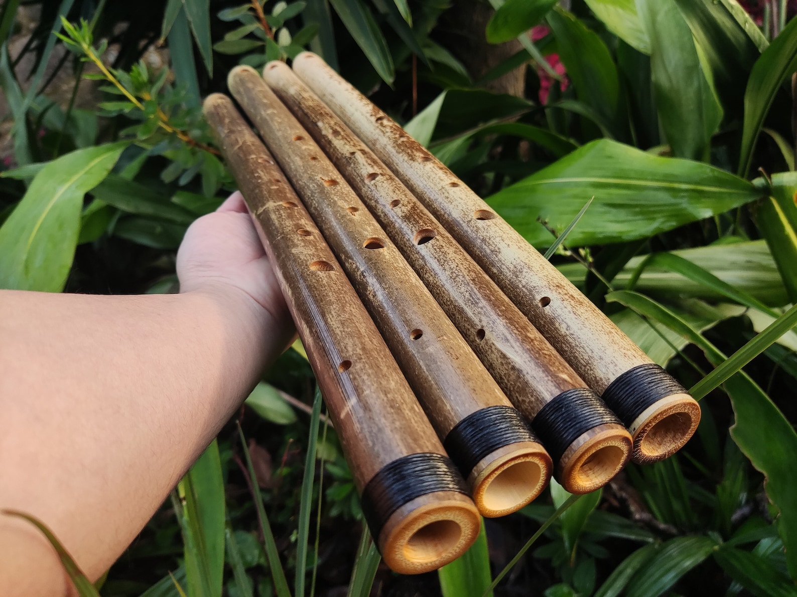 Arabian Style Bamboo Flute in the Key of Low E. Rustic Persian - Etsy