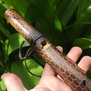 Dragon Skin Native American Style Bamboo Flute in the Key of C. Ethnic ...