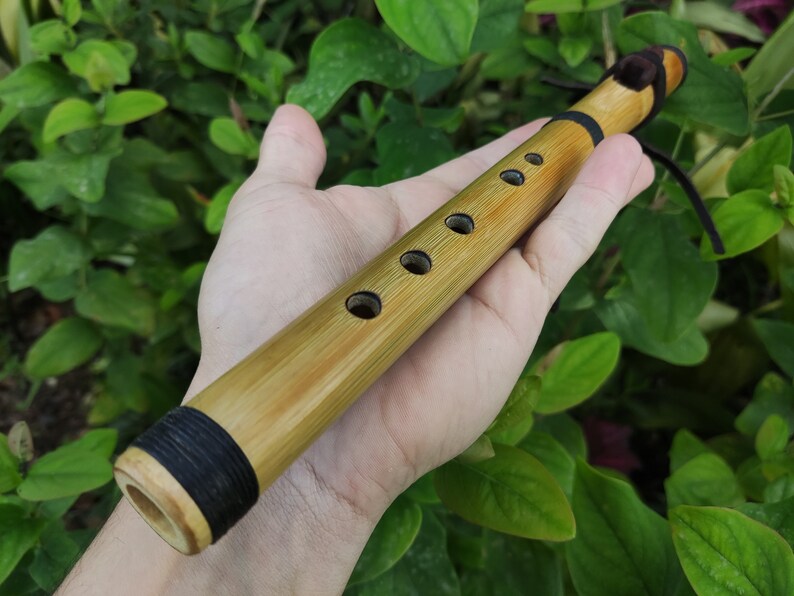 Bamboo Native American Style Flute in the Key of High E. - Etsy