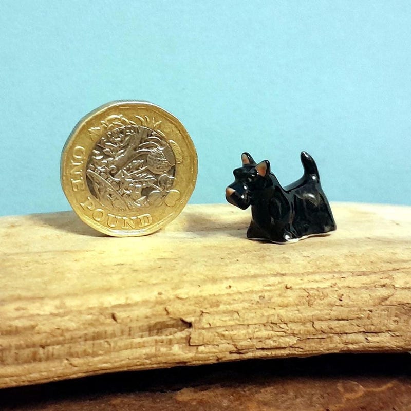 Miniature Scottie Black - Etsy UK