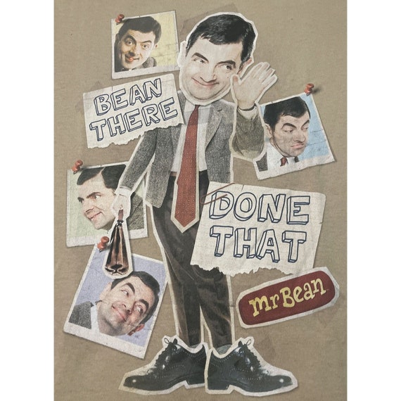 Vintage 2002 Mens Small Mr Bean Comedy Movie Promo Gr… - Gem