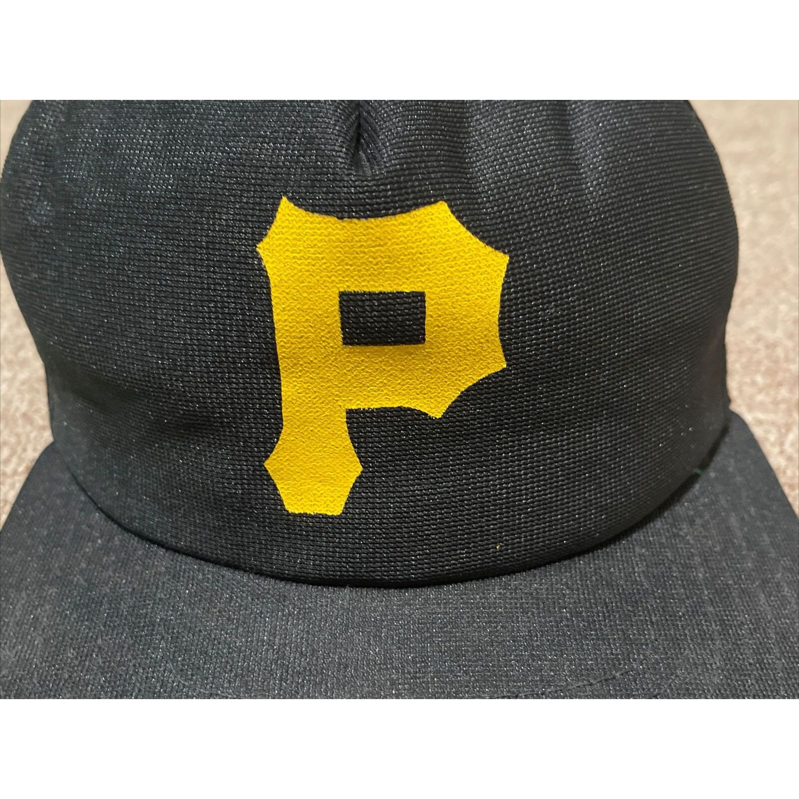 Vintage 80s Pittsburgh Pirates MLB Mesh Foam Snapback Trucker Hat Cap ...
