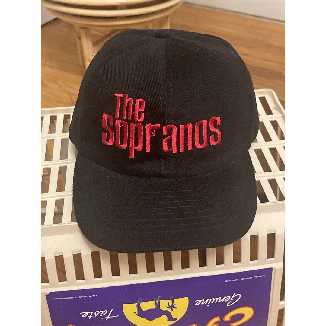 Vintage 90s the Sopranos HBO Movie TV Promo Strapback Dad Cap Hat - Etsy
